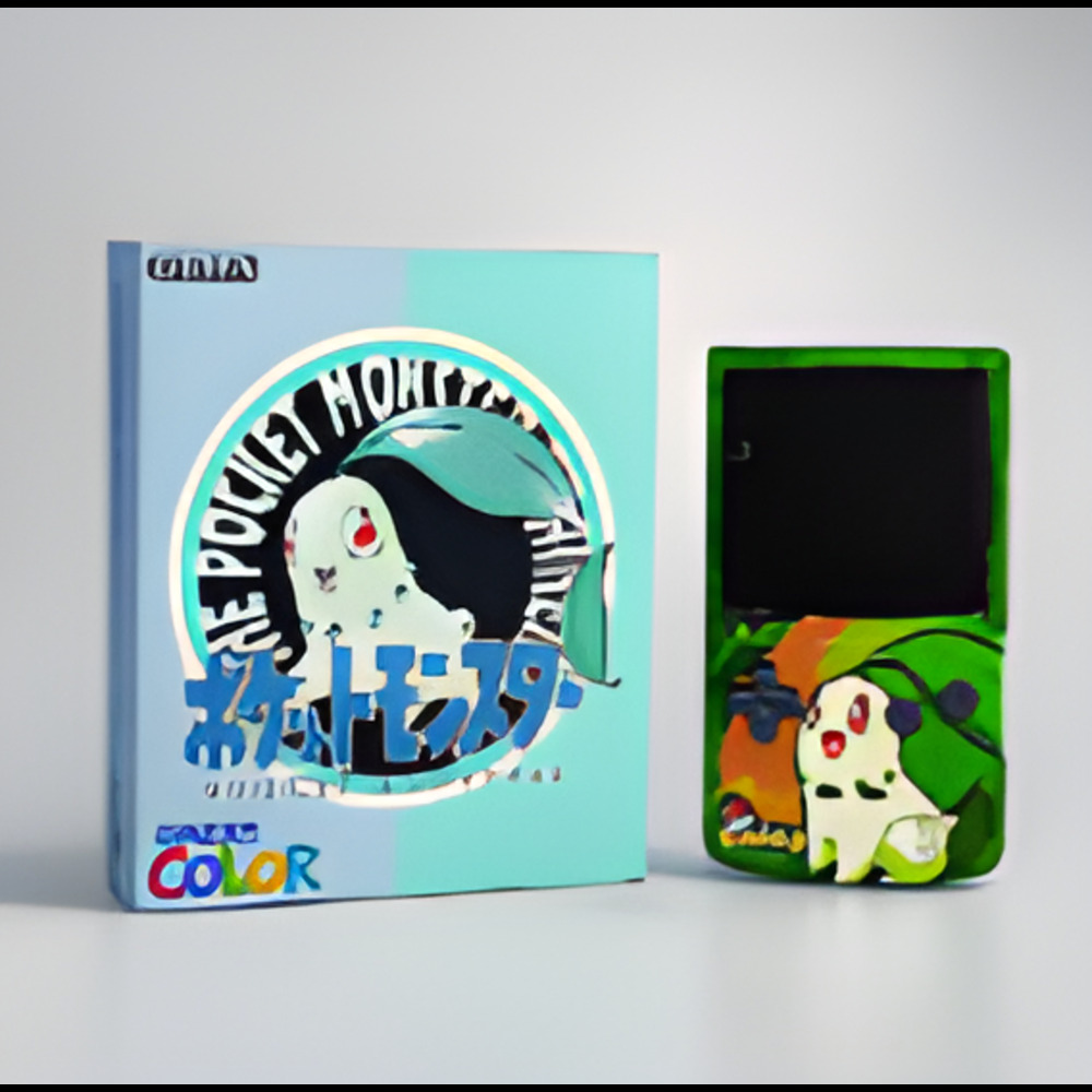 Game Boy Color - Nintendo Game Boy Color (GBC) Green Console PLUS ...