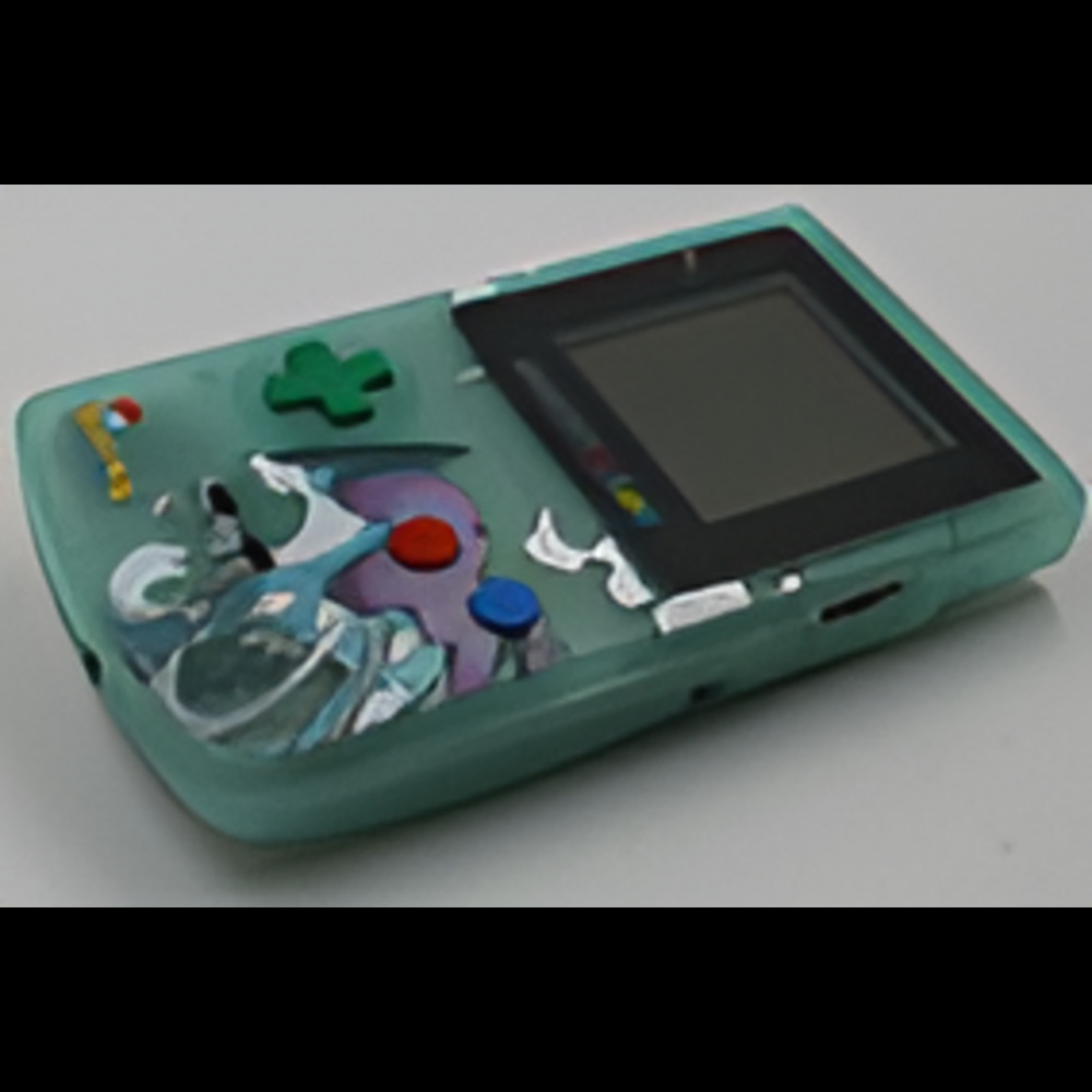 Game Boy Color - Nintendo Game Boy Color (GBC) Light Green Console PLUS ...