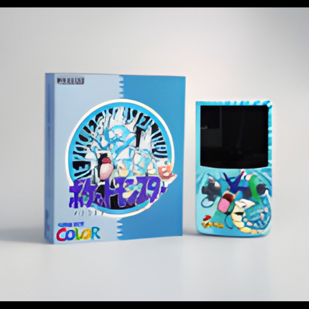 Pokemon - Nintendo Game Boy Color (GBC) Blue Console PLUS Backlight ...