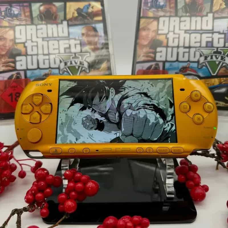 Silver PSP 3000 – Slim Model | Modded, Cleaned & Ready to Play - RedProClub