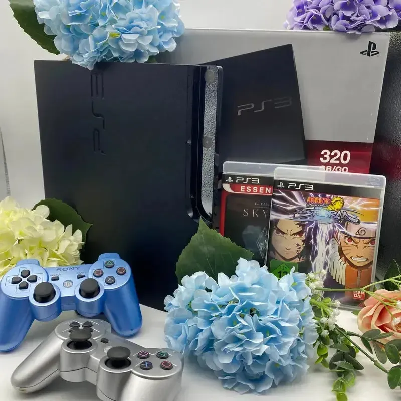 Modded PS3 Slim – 2TB HDD + 250GB | Plug & Play