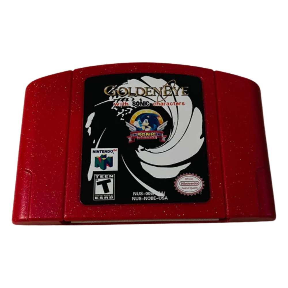 GoldenEye with Sonic Characters ROM Hack for N64 – Crossover Action ...